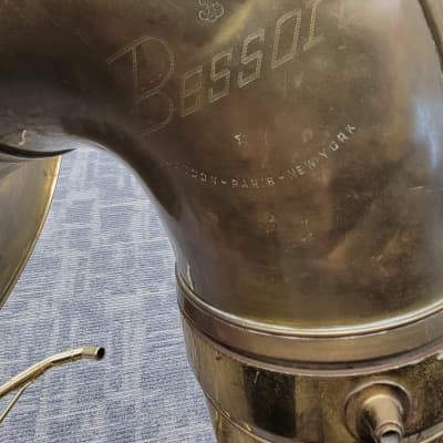 Besson Eb Sousaphone 1950's - Brass | Reverb
