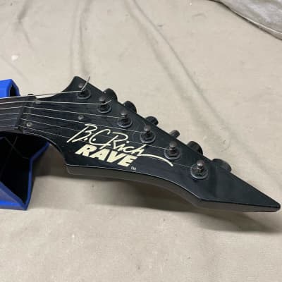 B.C. Rich bc Rave Guitar 1980s Black | Reverb