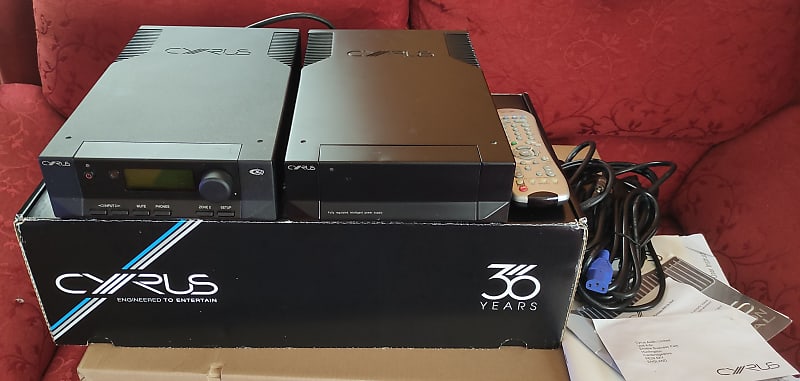 High End Amplifier & DAC HIFI Premium Cyrus 8XPdQX + Power | Reverb