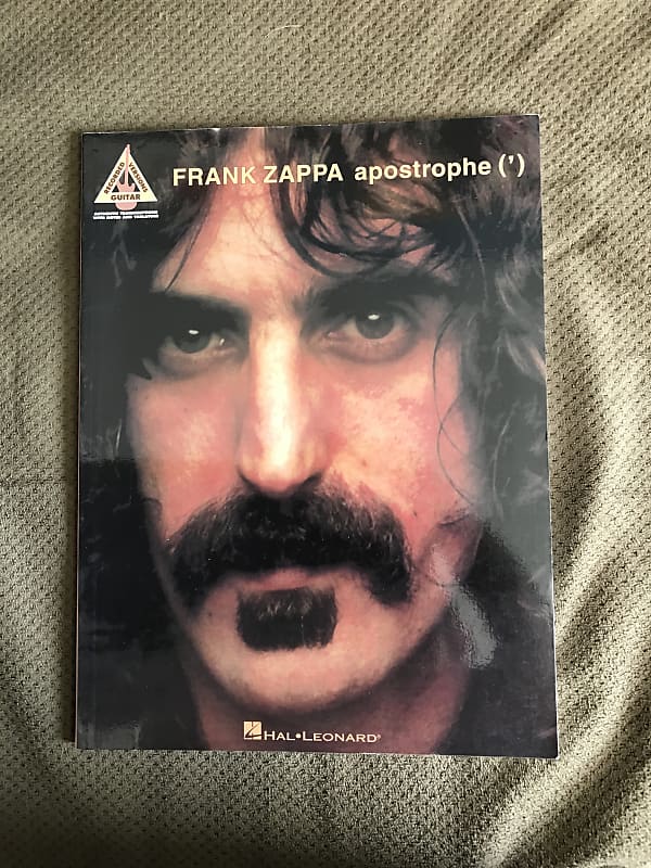 Frank Zappa - “ Apostrophe” songbook 2000s | Reverb