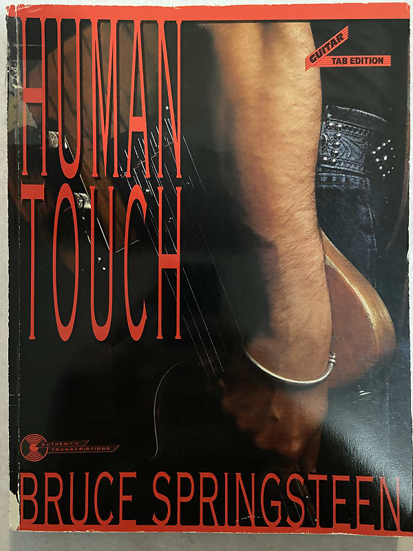 Bruce Springsteen - Human Touch - Guitar tab / tablature Book | Reverb