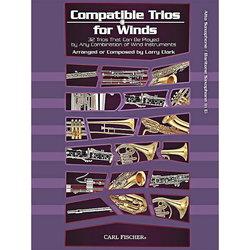 Carl Fischer Compatible Trios for Winds (Alto/Baritone | Reverb