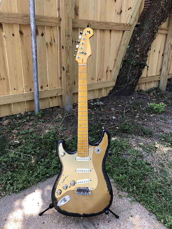 Partscaster Hardtail Strat with Acousti-phonic Piezo | Reverb
