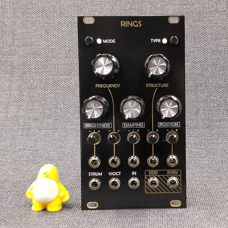 After Later Audio Mutable Instruments Rings Clone 2019 Black | Reverb