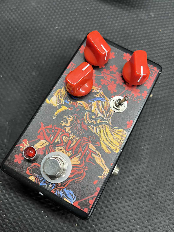 Frank The Anvil FX Kitsune Fuzz - Black finish and label. | Reverb