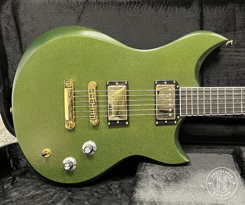 Dunable Cyclops 2022 Green Gold Metallic Sparkle | Reverb