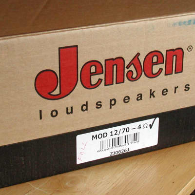 Jensen 12/70 4 Ohm 2016-2019 | Reverb
