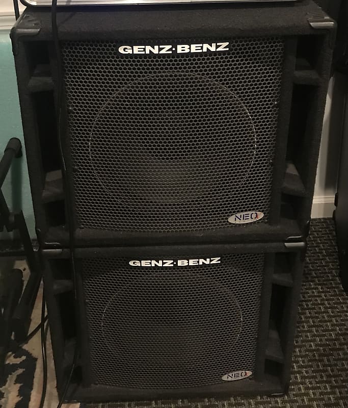 Genz Benz Neo 112T bass speakers | Reverb