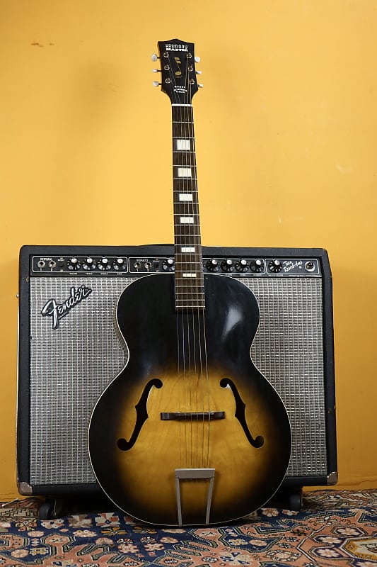 1950s Harmony USA H-945 Master Acoustic Archtop Guitar - | Reverb UK