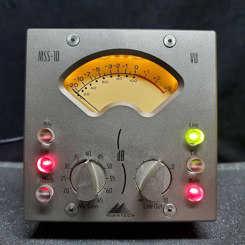 Martech MSS-10 Single Channel Mic Pre | Reverb