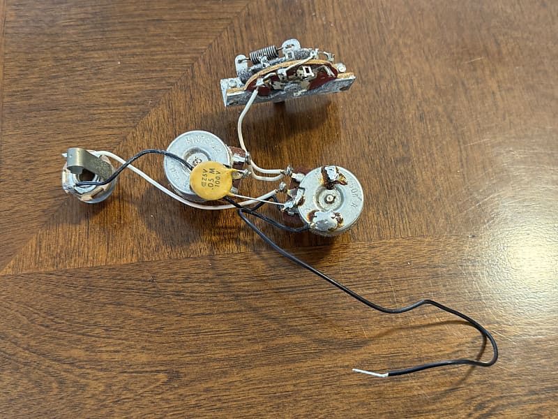 1981 Fender CTS Pots CRL 3 Way and Switchcraft Complete | Reverb