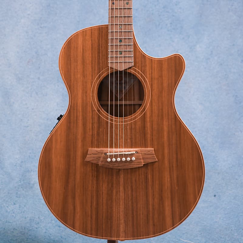 Cole Clark TL2EC-BLBL Thinline Grand Auditorium Acoustic | Reverb