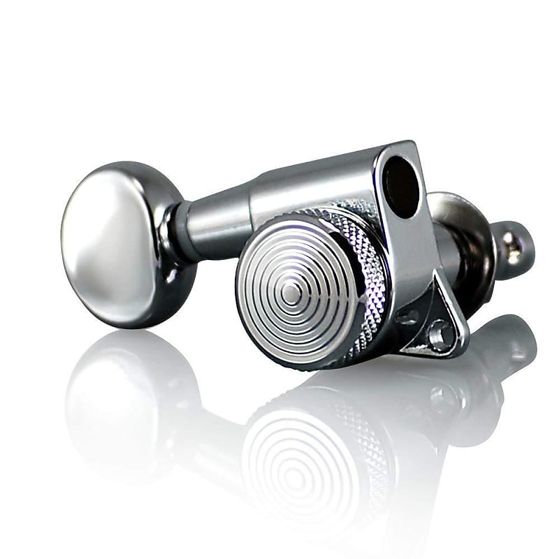 VANSON V05SP LOCKING Chrome Left Handed Tuners / Machine | Reverb