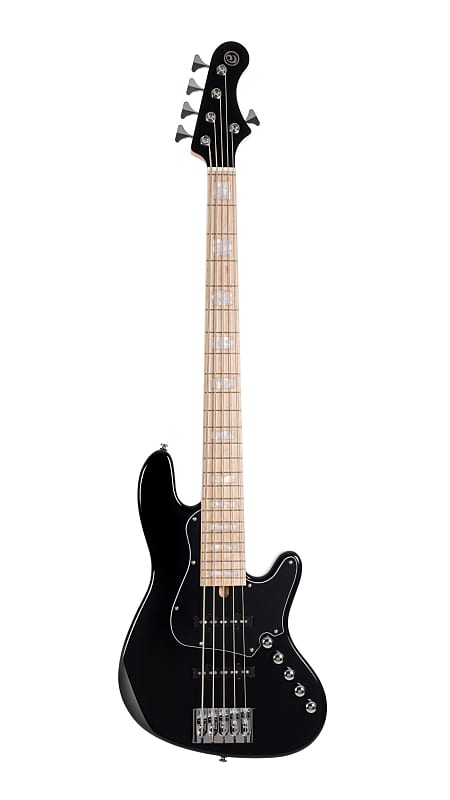 Cort NJS5BK Elrick New Jazz Standard 5-String Bass - Black | Reverb