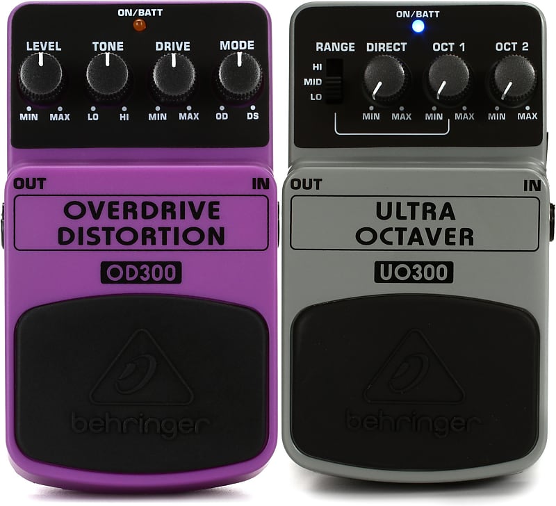 Behringer OD300 Overdrive / Distortion Pedal Bundle with | Reverb