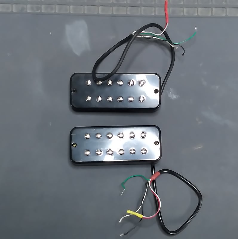 P90 sized Humbucker Pickup set (AlNiCo V) | Reverb