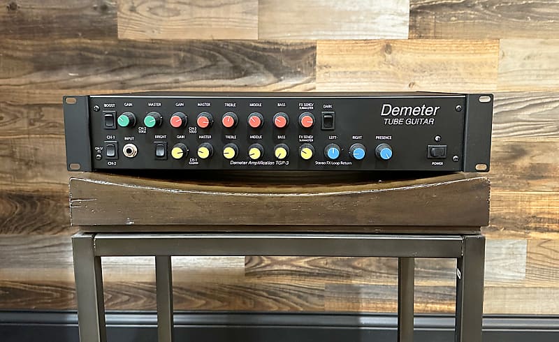 Demeter TGA-3 Pre Amp Dean DeLeo - Custom color knobs and | Reverb