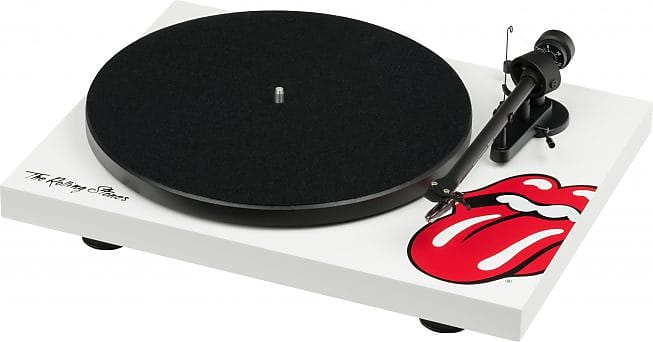 Pro-Ject Limited Edition Rolling Stones Turntable White White | Reverb