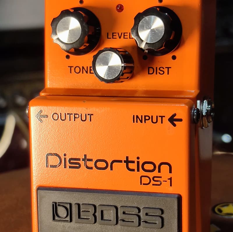 Boss DS-1 Distortion (Silver Label) 1994 - Present - Orange | Reverb