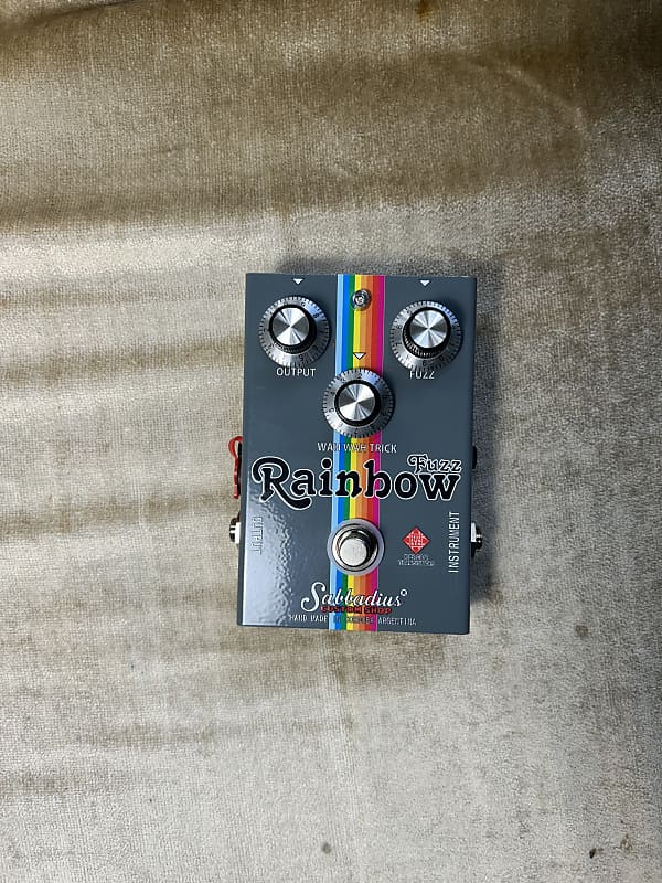Sabbadius Rainbow Fuzz 2024 - Silver | Reverb