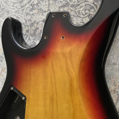 ESP Dinky fixed bridge body early 2000s Sunburst | Reverb
