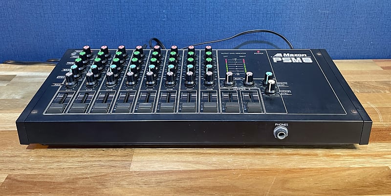 Maxon PSM8 8-Channel Personal Stereo Mixer Ultra Rare! | Reverb