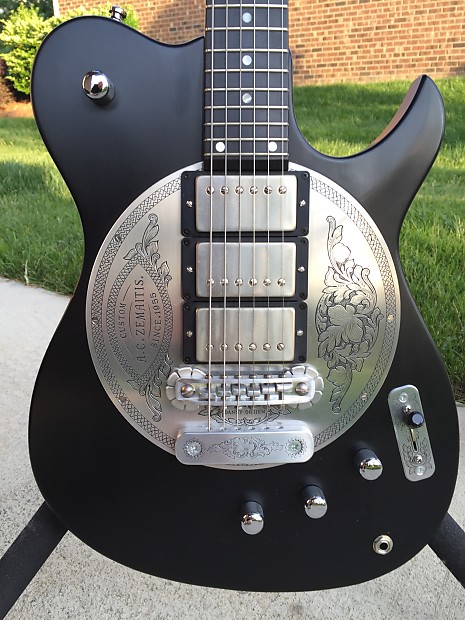 Zemaitis Disc Front 2010 Black | Reverb