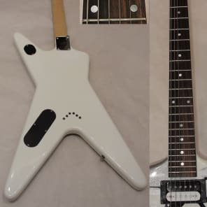 Dean Dime-o-Flage Snow Camo Electric Guitar Dimebag Darrell | Reverb