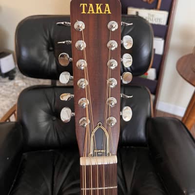 Taka 12 string acoustic guitar 1960s | Reverb