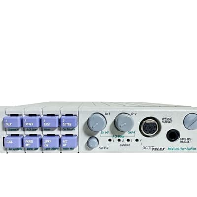 RTS/Telex MC325 Programmable User Station (One) THS | Reverb