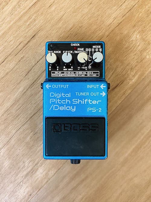 Boss Ps-2 Pitchshifter (Blue Label) | Reverb
