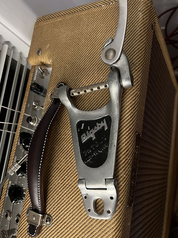 Bigsby B-3 Vibrato Unit 1960’s - Nickel | Reverb