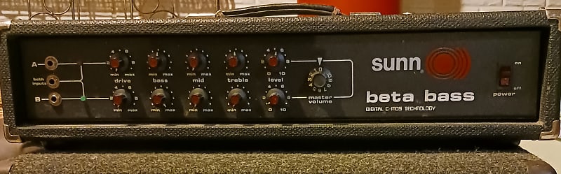 Vintage Sunn O))) Beta Bass 1970s | Reverb