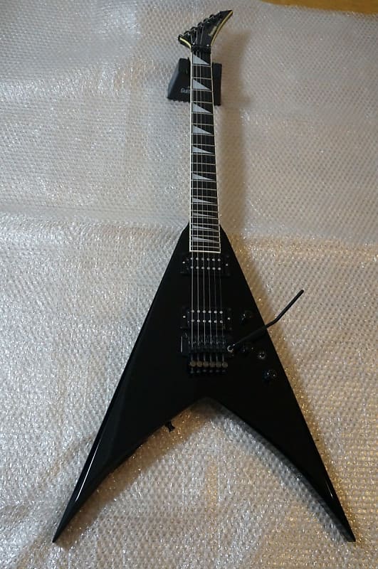 Fernandes JS-115RC Robbin Crosby Double Rhoads V 1980s Black | Reverb