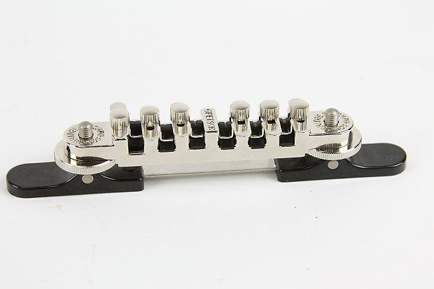 Genuine Gretsch SynchroSonic Adjustable Roller Guitar Bridge | Reverb