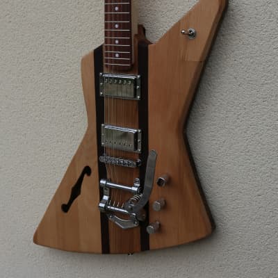 Timo - Handmade, custom semi-acoustic EXPLORER. | Reverb