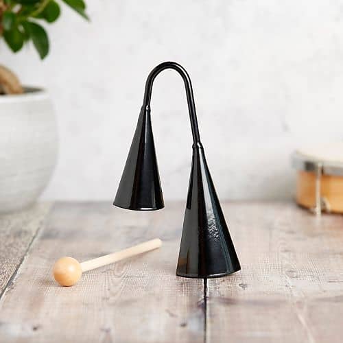 Small Metal Agogo Bells | Reverb