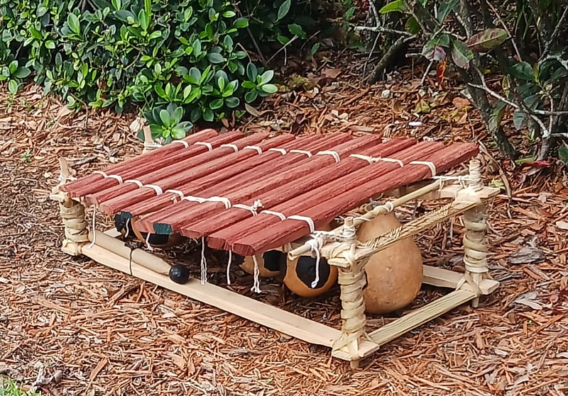 West African-style gourd resonated xylophone | Reverb
