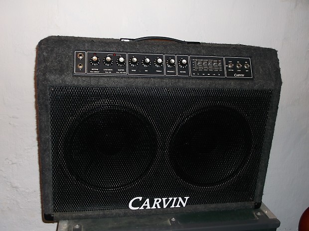 Carvin XV-212 1996 guitar combo tube amplifier twin 2x12" | Reverb