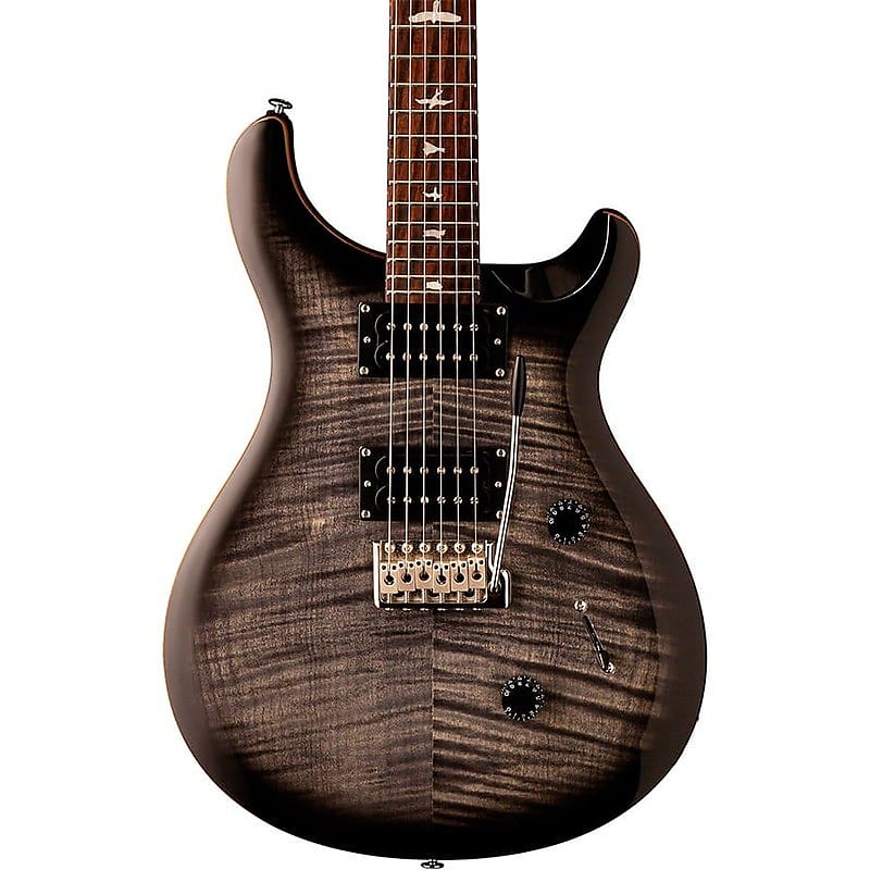 Paul Reed Smith SE Custom 24 2021 Charcoal Burst | Reverb Australia