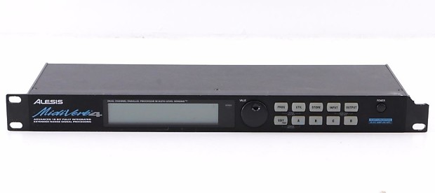 Alesis MidiVerb 4 Multi-Effects Rack Mount Effects Processor | Reverb