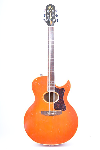 Guild F45 CE 1987 Sunburst | Reverb