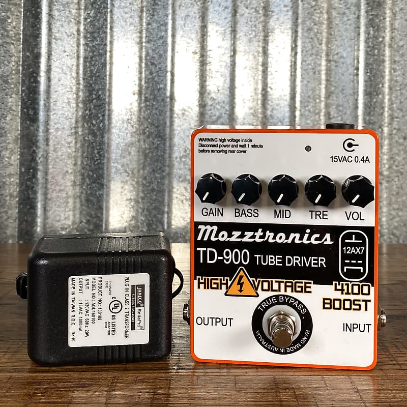 Mozztronics TD-900 Tube Drive High Gain Boost Overdrive | Reverb