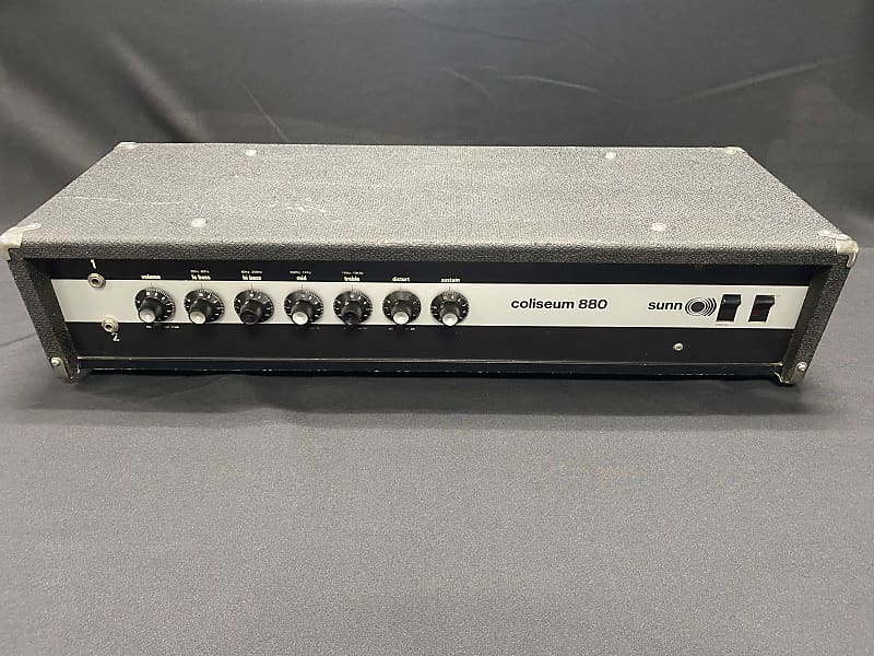 Rare Opportunity! Personal Sunn Coliseum 880 Amp Head Owned | Reverb