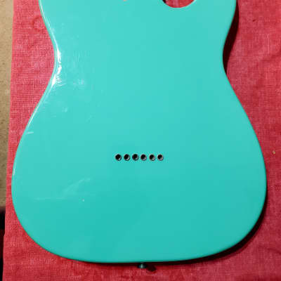 Telecaster Esquire Snakehead body 2020 - Teal | Reverb