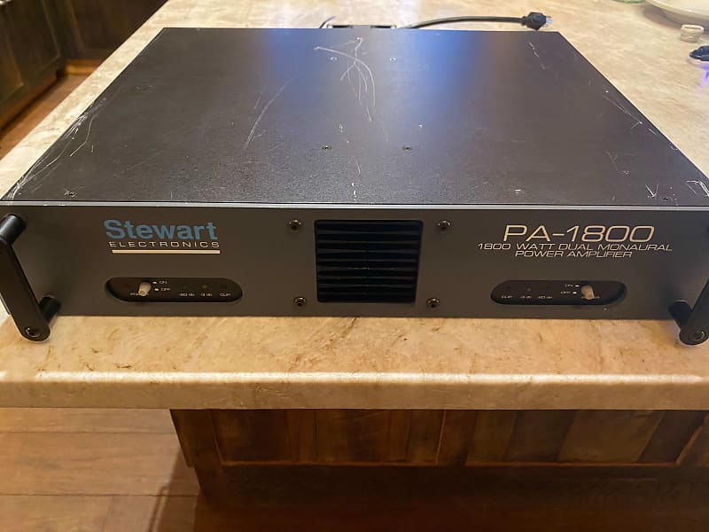 Stewart PA 1800 Power Amplifier Amp | Reverb