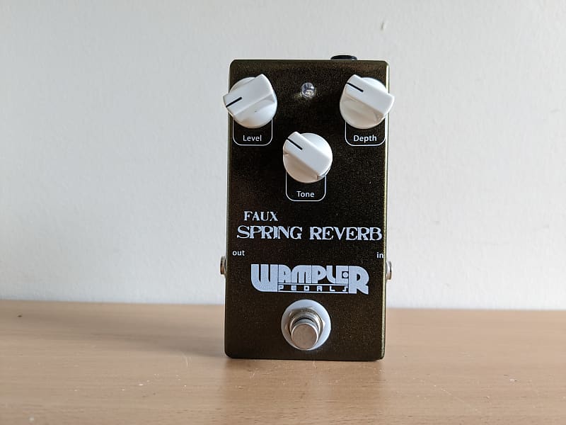 Wampler Faux Spring Reverb Guitar Pedal | Reverb UK