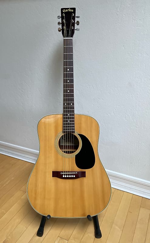 Carlos 240 Dreadnaught Acoustic Guitar c. 1976-1978 | Reverb