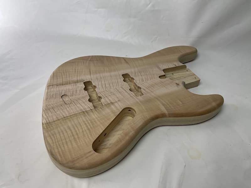 MusiKraft Jazz Bass Body (Fender-licensed) - unfinished | Reverb
