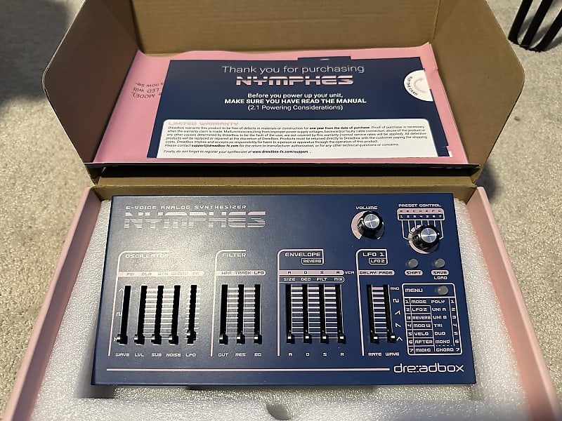 Dreadbox Nymphes 6-voice Desktop Analog Synthesizer 2021 - | Reverb
